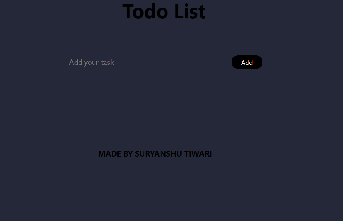 Suryanshu Tiwari | Portfolio